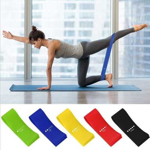 Flex And Stretch Set Of 5 Exercise Latex Bands – pr-clothingsection